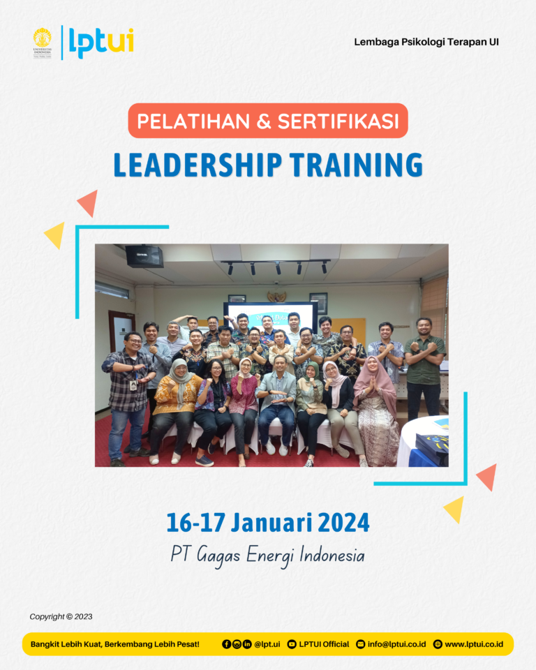 Pelatihan Leadership untuk PT Gagas Energi Indonesia - LPTUI